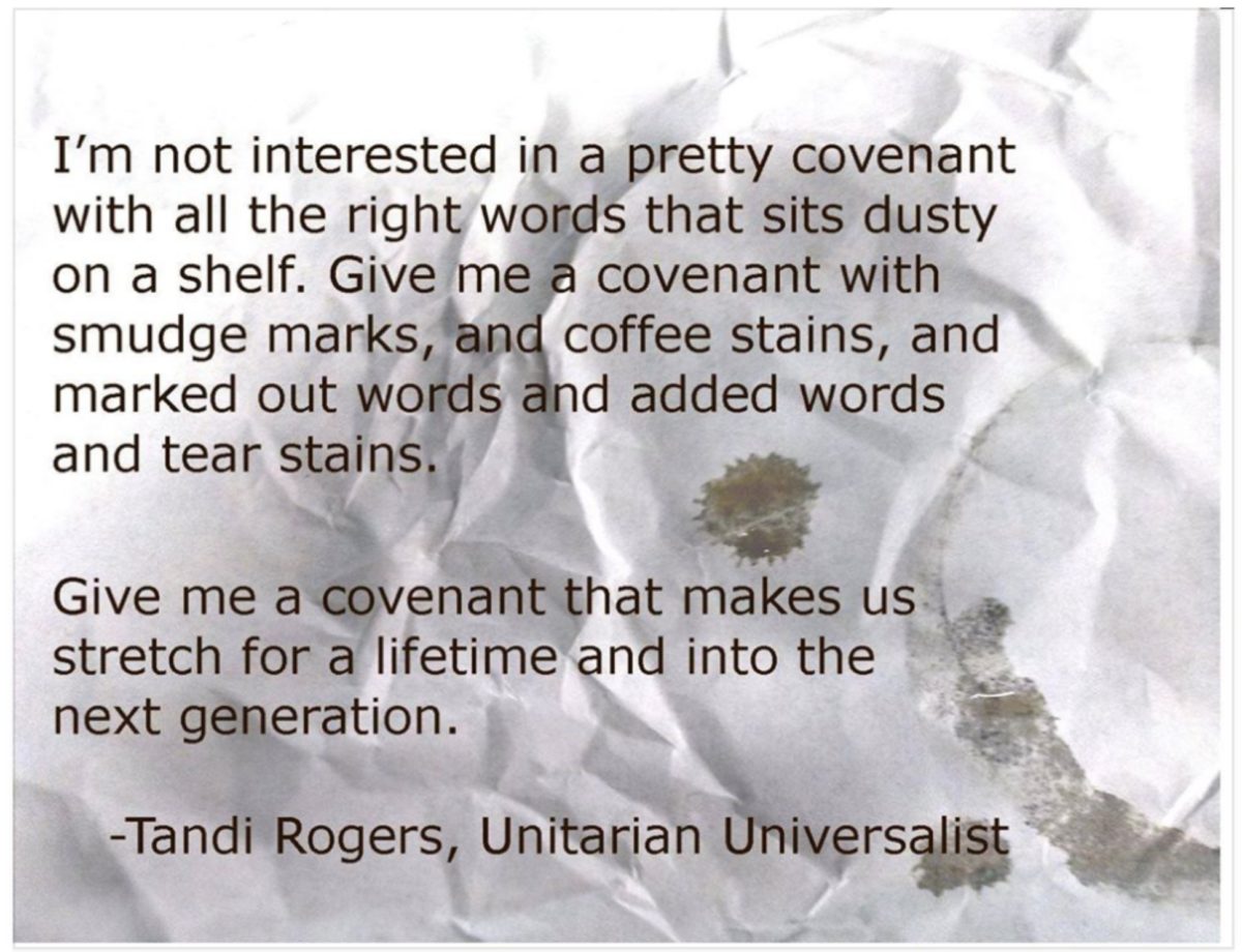 "When I Joined a UU Church" – The Power of Covenant – emwm