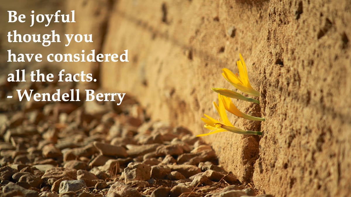 Easter: Joy, even amidst Despair – emwm